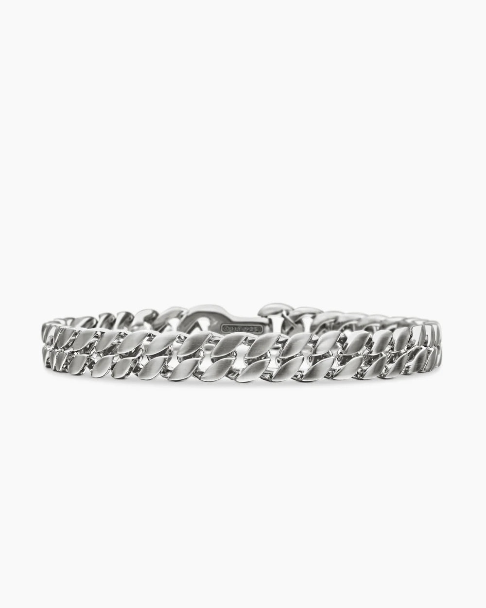 Curb Chain Bracelet in Sterling Silver, 8mm – BC Clark
